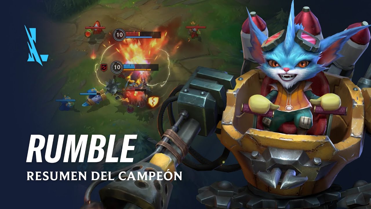 Resumen del campeón: Rumble | Experiencia de juego - League of Legends ...