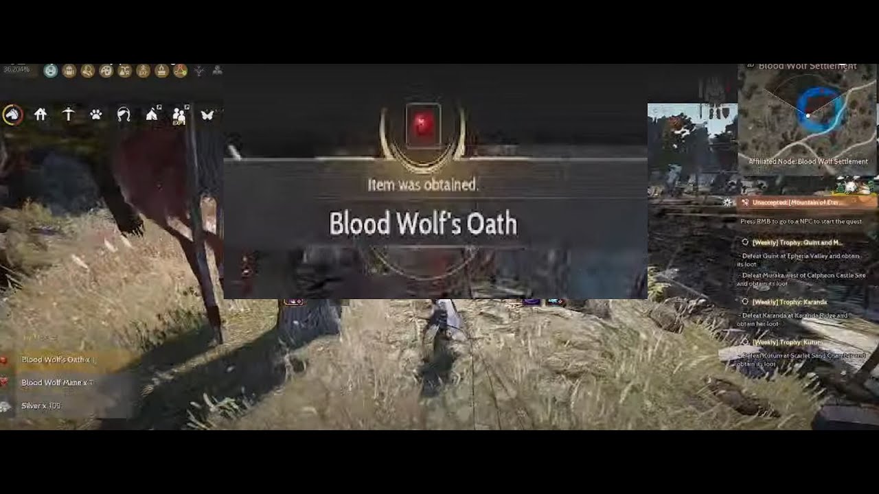 BDO || INFINITE POTION Pity Piece || stream ends when I get Blood Wolf's Oath. - YouTube