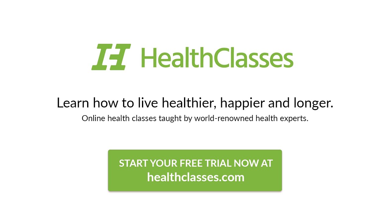Welcome To Health Classes Youtube