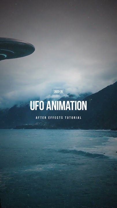 Creating a Stunning UFO Animation | After Effects Tutorial - YouTube