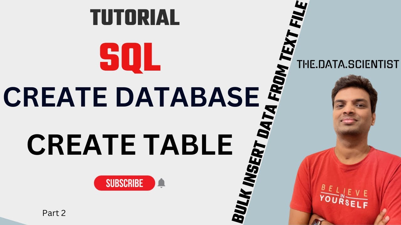 Sql Server Tutorial Bulk Import Text File Data For Beginners Part 2 0196