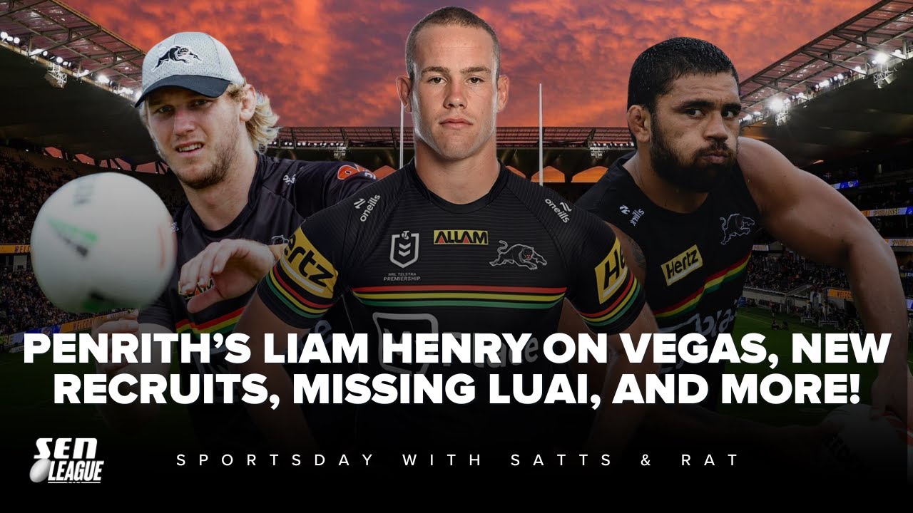 #NRL | Panthers' prop Liam Henry talks Las Vegas, Penrith's new ...