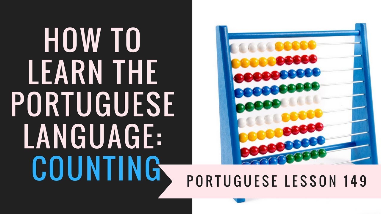 how to learn Portuguese (counting) - YouTube