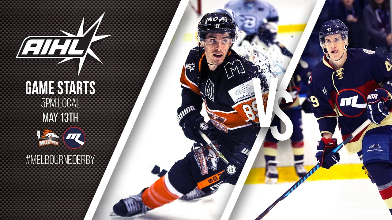 AIHL Live Game 19: Melbourne Ice @ Melbourne Mustangs (13/05/17) - YouTube