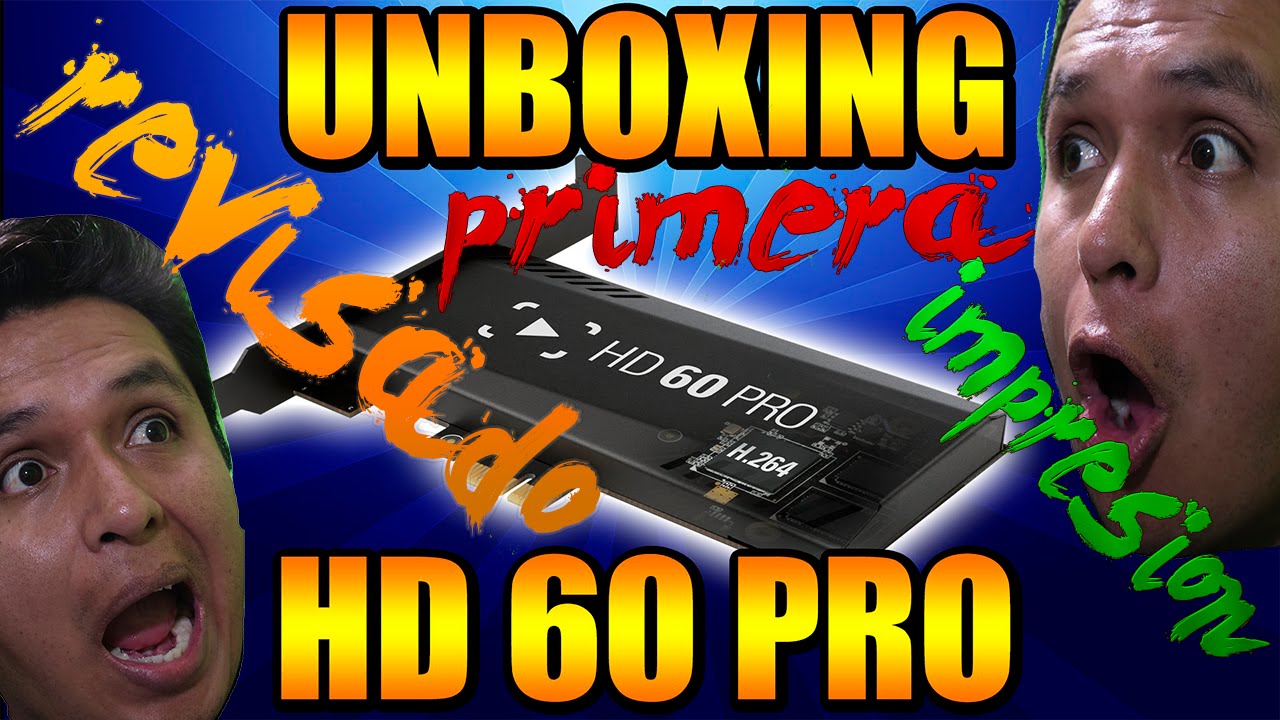 UNBOXING primera impresion y revisado de capturadora el GATO HD 60 PRO ...