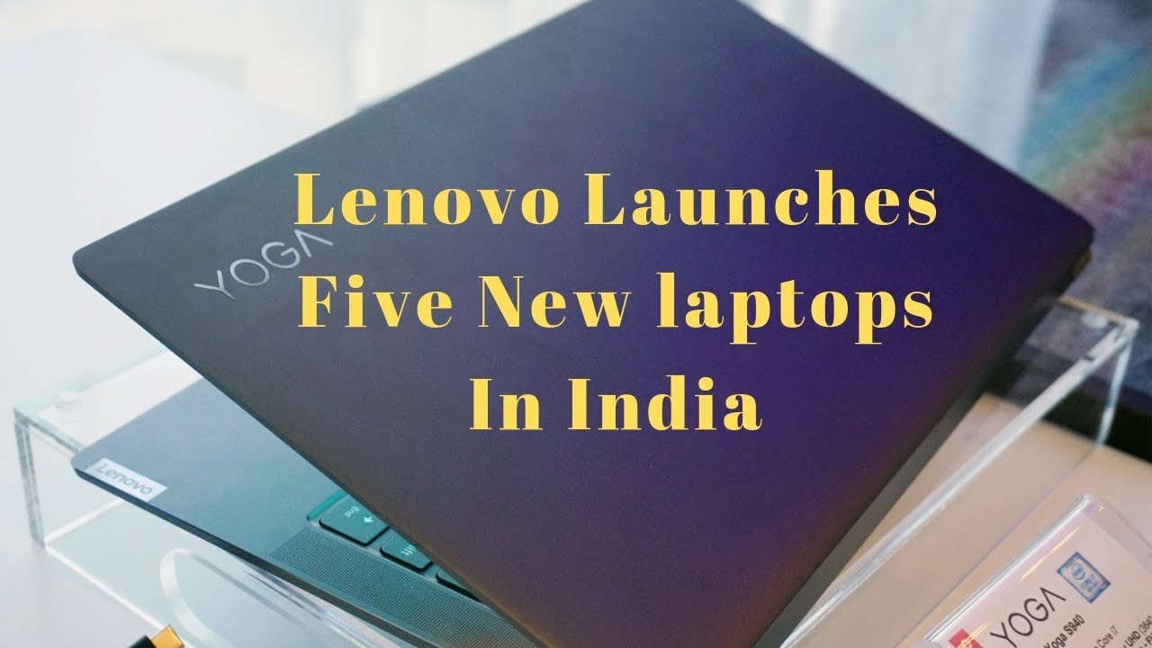 Lenovo Launches Five New laptops In India | Tech Updates | Quickweb ...