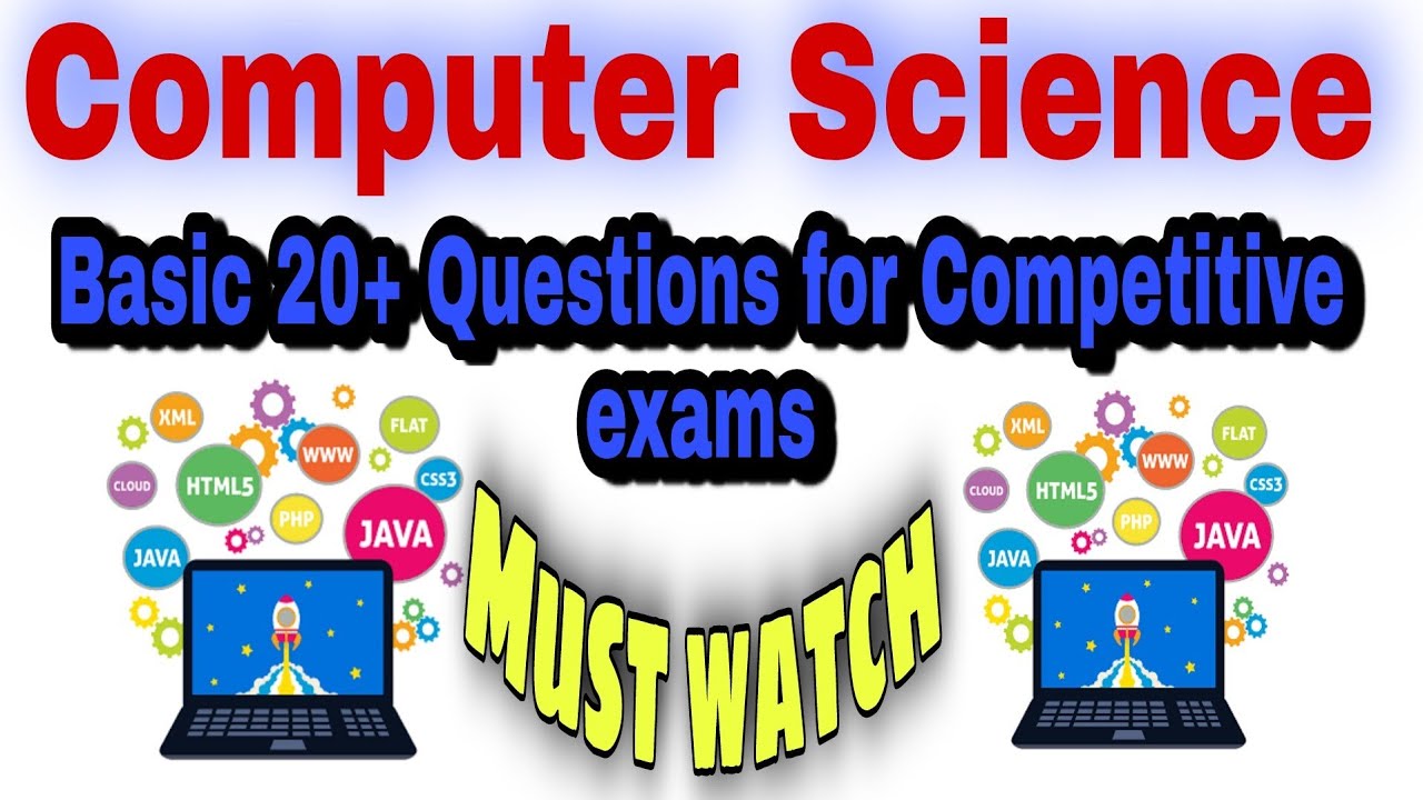 Computer Science basic questions || Important Computer awareness ...