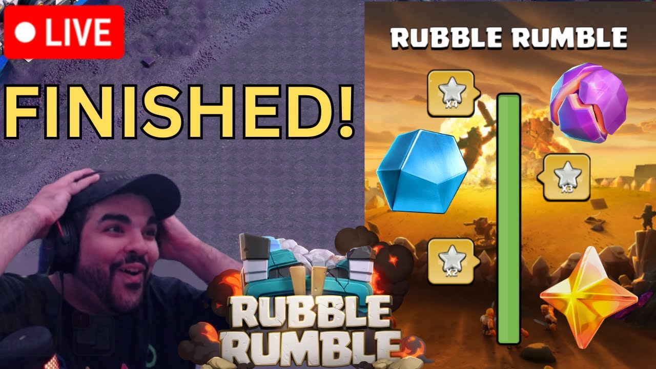 We FINISHED The RUBBLE RUMBLE EVENT In Clash Of Clans! #clashofclans # ...