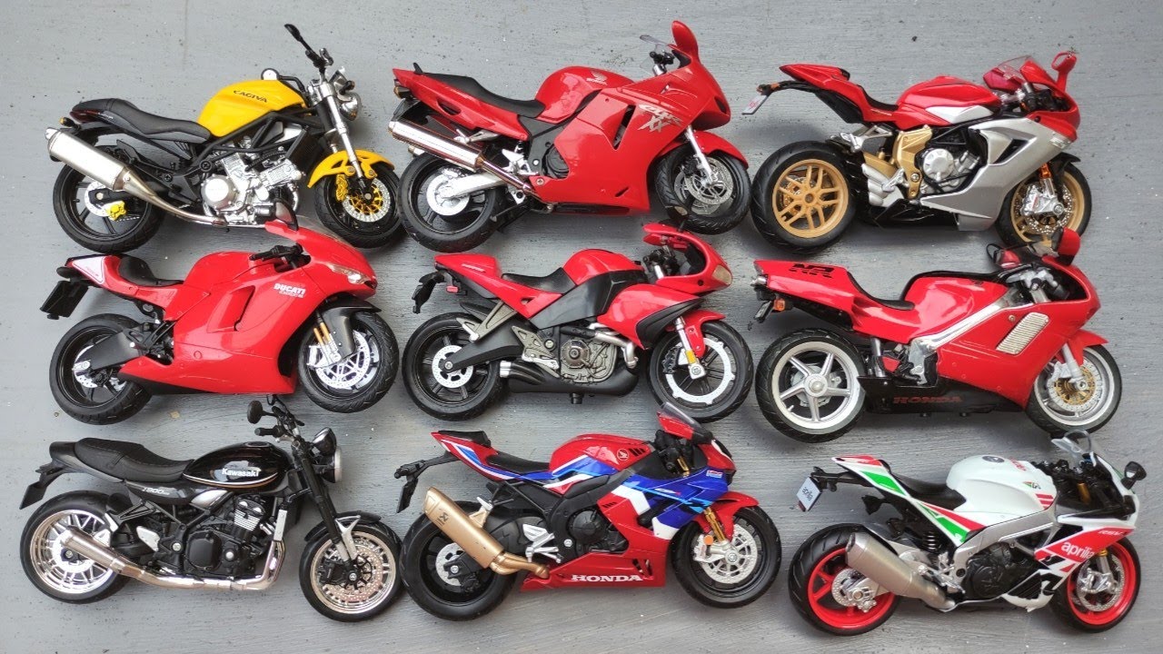 Showing Bikes Collection on the Floor - YouTube