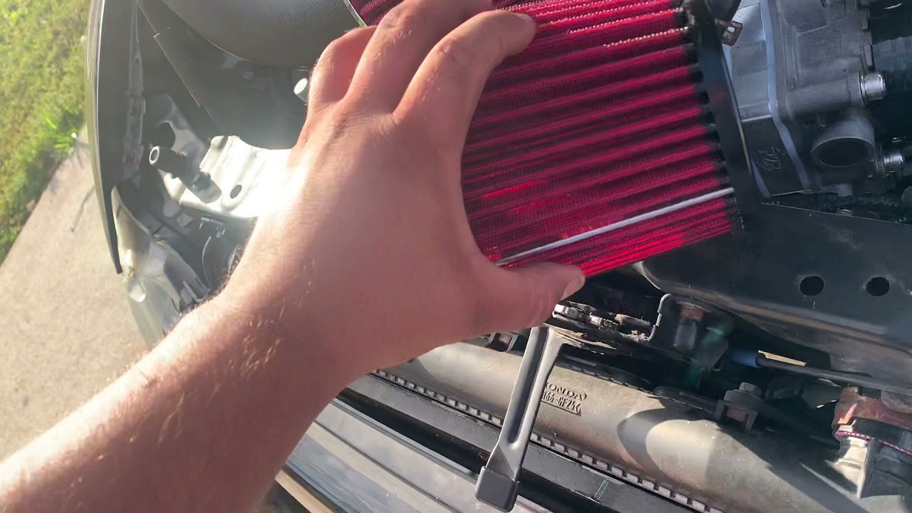 8th gen si - skunk2 intake install - YouTube