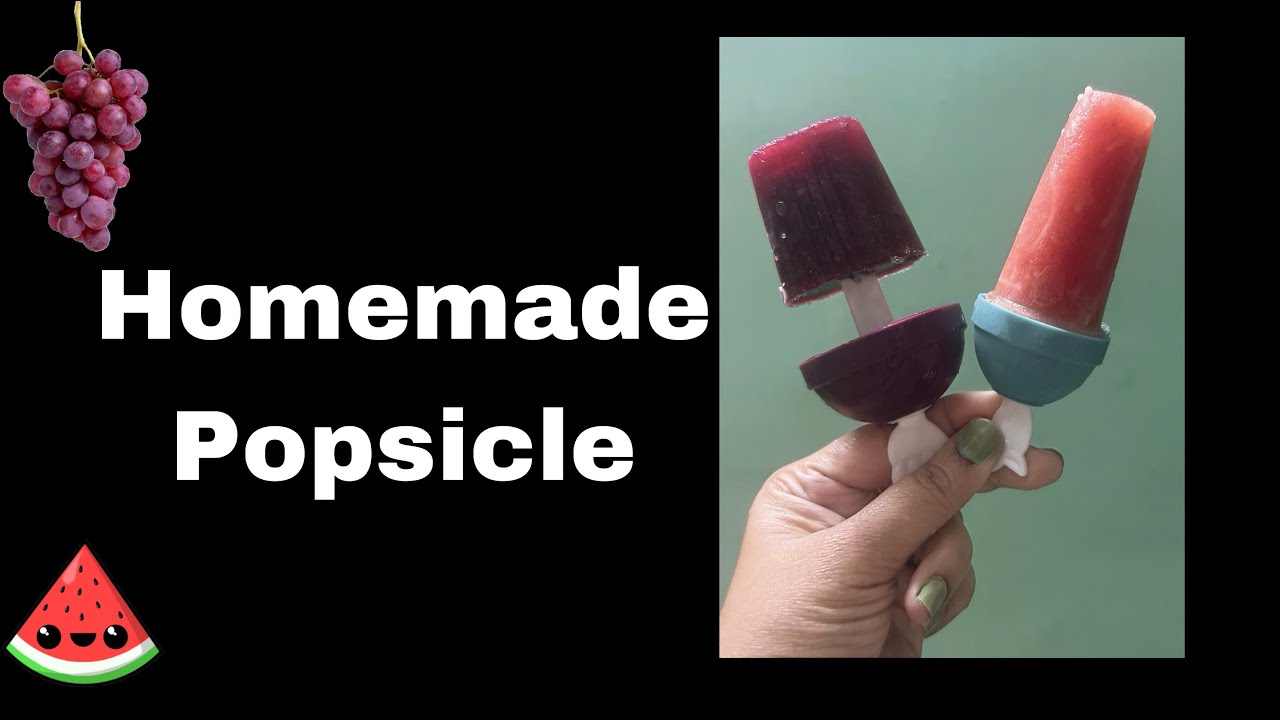 Homemade popsicles - YouTube