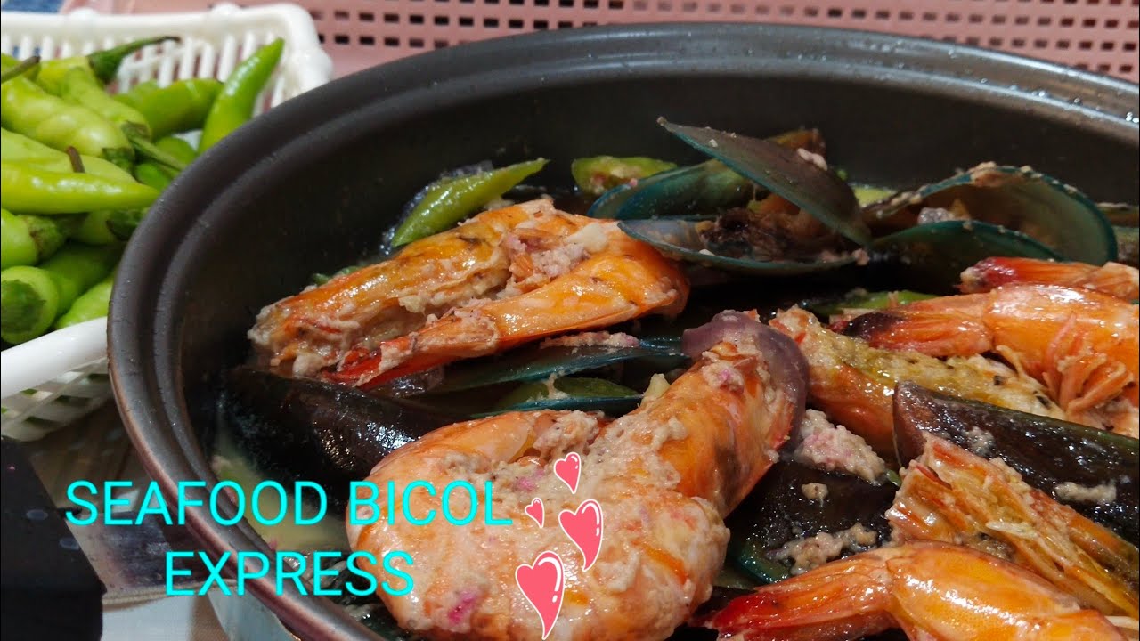 Seafood Bicol Express - YouTube