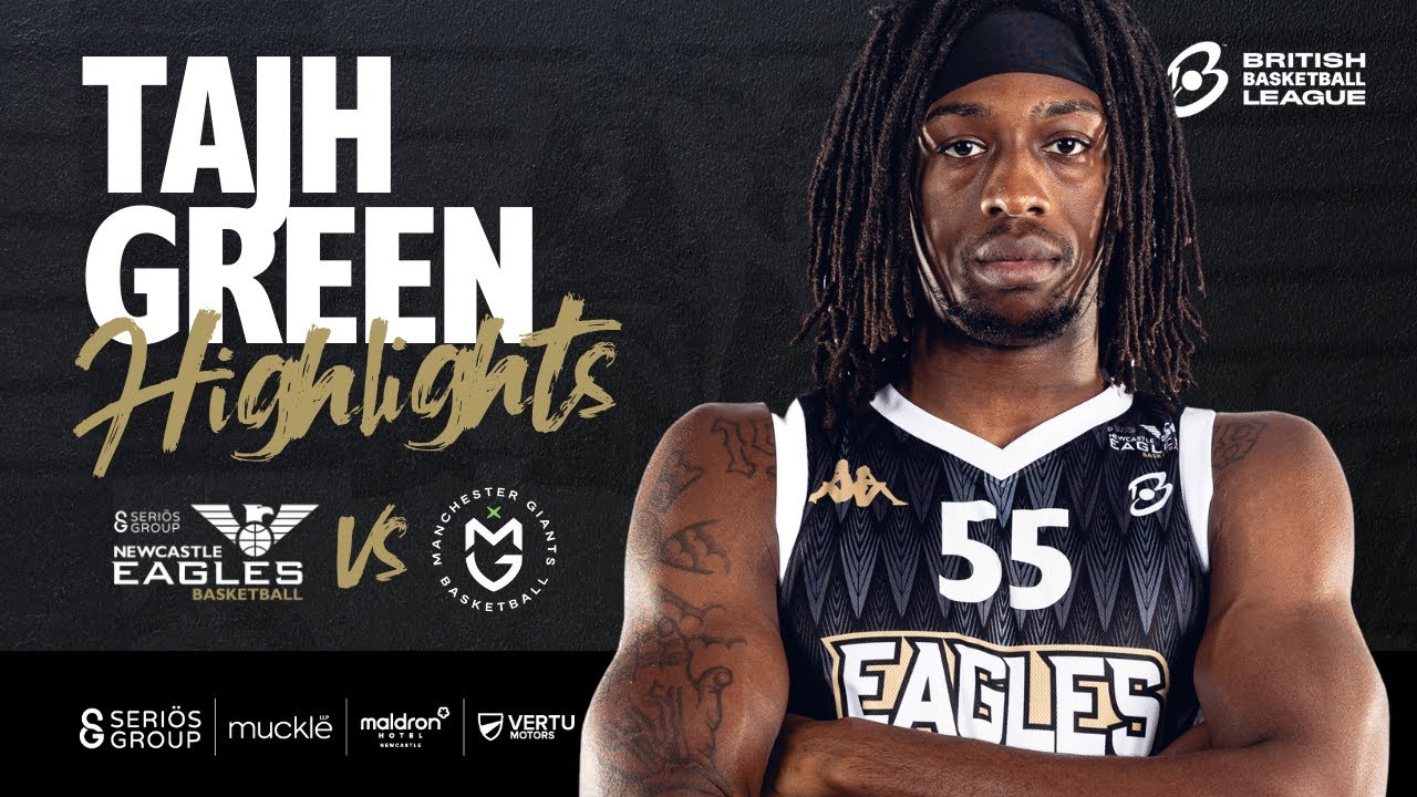 Tajh Green (15 points) Highlights vs. Manchester Giants - YouTube