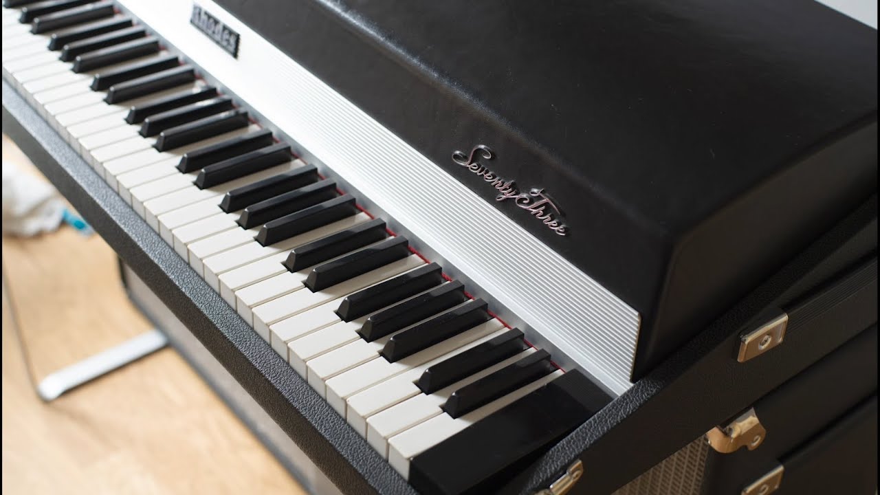 1975 Fender Rhodes Suitcase - Restoration - YouTube