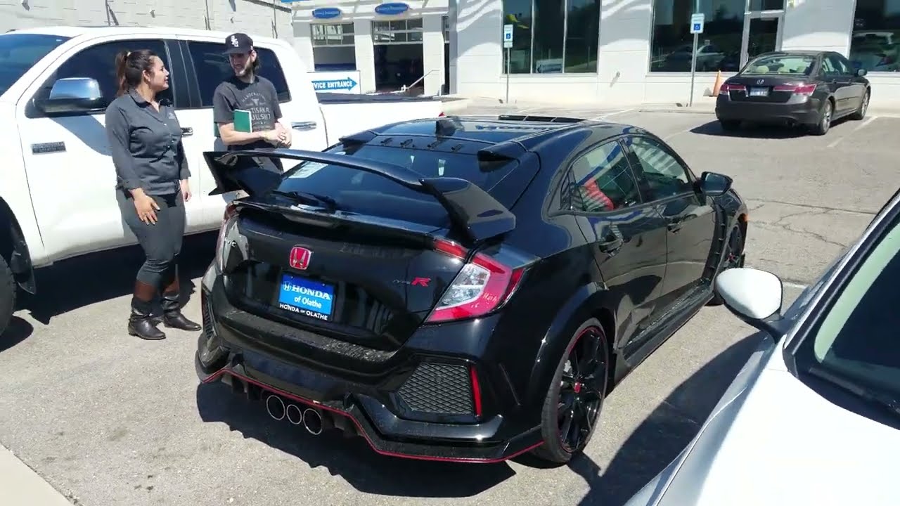 Bought A Honda Civic type R for MSRP - YouTube