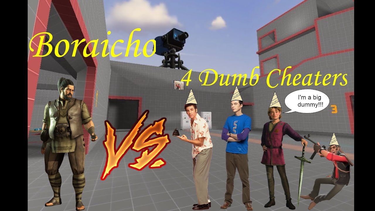 TF2: Boraicho vs 4 Hackers!!! - YouTube