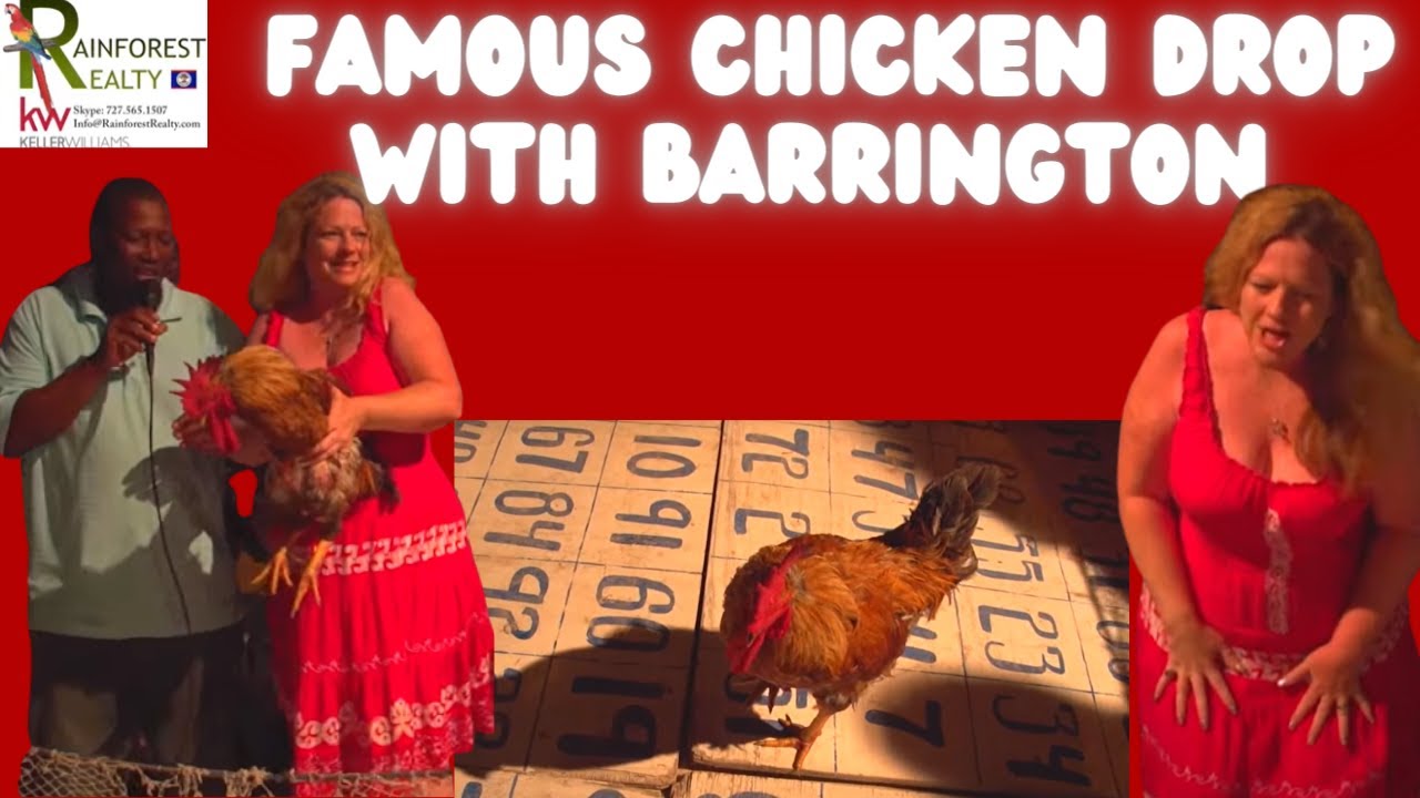 San Pedro Ambergris Caye Famous Chicken Drop with Barrington - YouTube