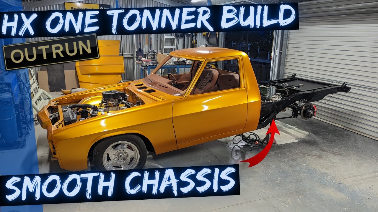 Smoothing And Repainting The Chassis HX One Tonner Build YouTube Smoothing And Repainting The Chassis HX One Tonner Build YouTube