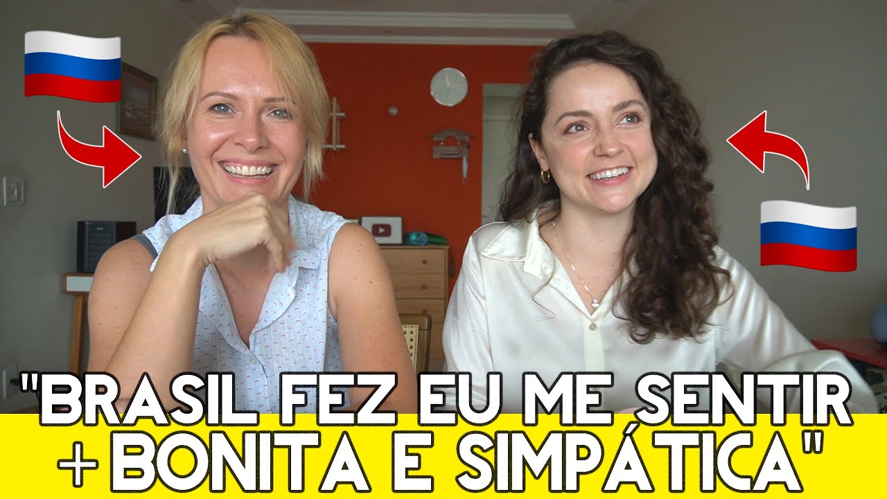 COMO O BRASIL ME MUDOU PARA SEMPRE | COM RUSSA DASHA (Canal Wally e ...