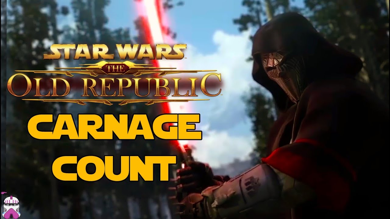 Star Wars The Old Republic Carnage Count - YouTube