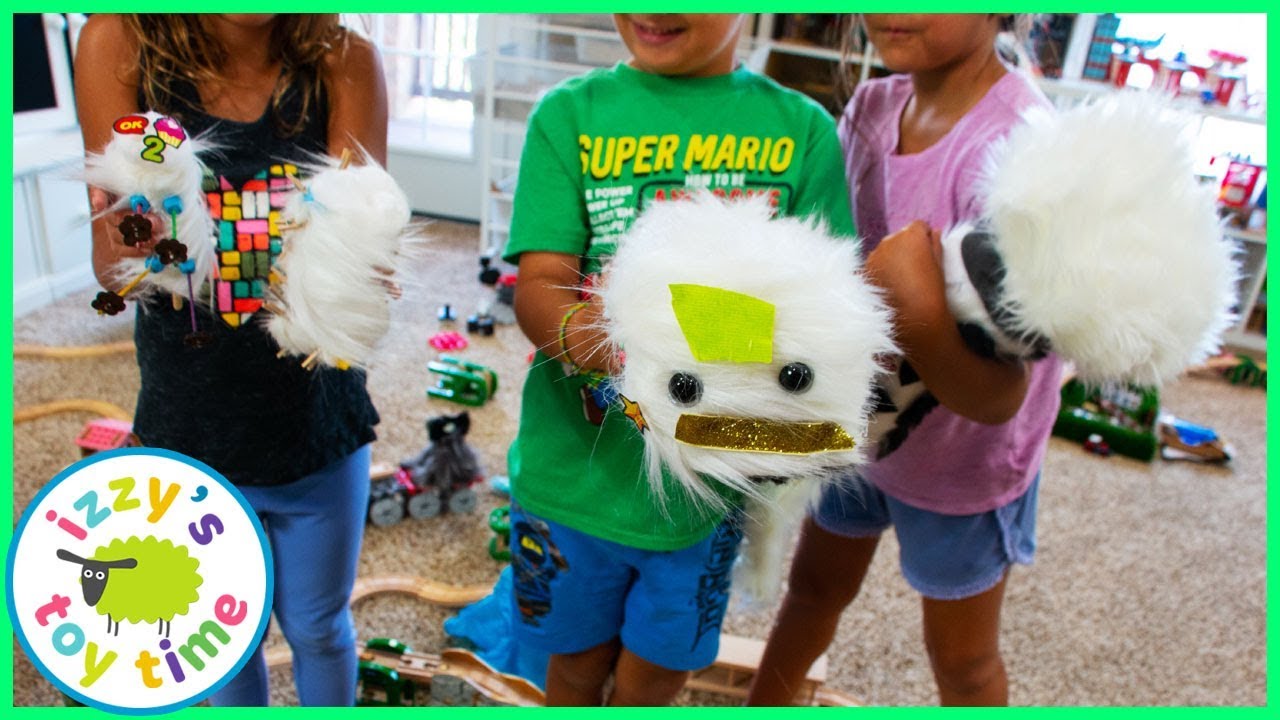 FLUFFIEST TRACK EVER?! Toy Trains and PLUSHIES. - YouTube