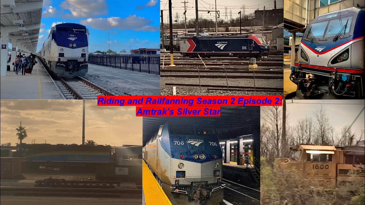 Riding and Railfanning S2 E2: Amtrak’s Silver Star - YouTube