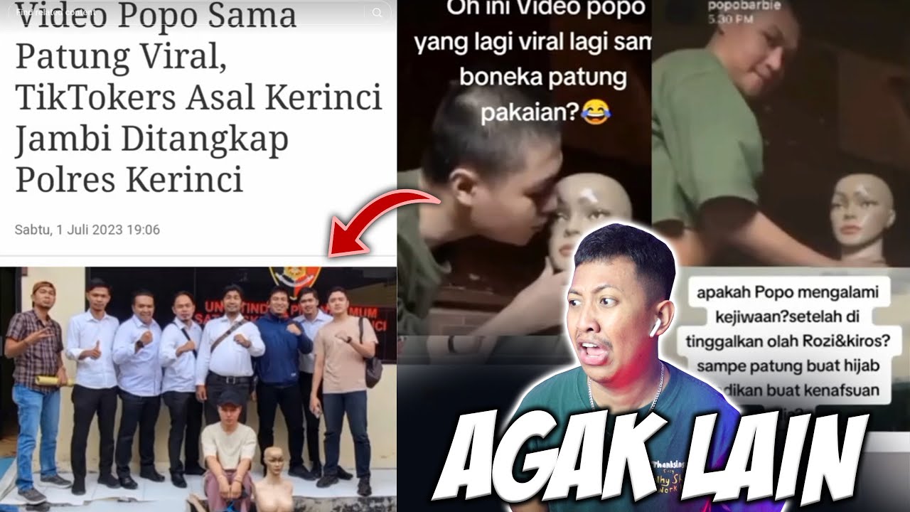 YANG LAGI RAME POPO LAGI ANU SAMA PATUNG‼️ - YouTube