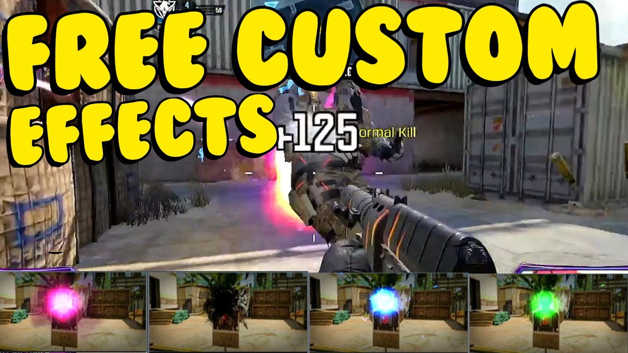 FREE CUSTOM HIT/KILL EFFECTS in Call of Duty: Mobile HOW TO ENABLE FREE ...