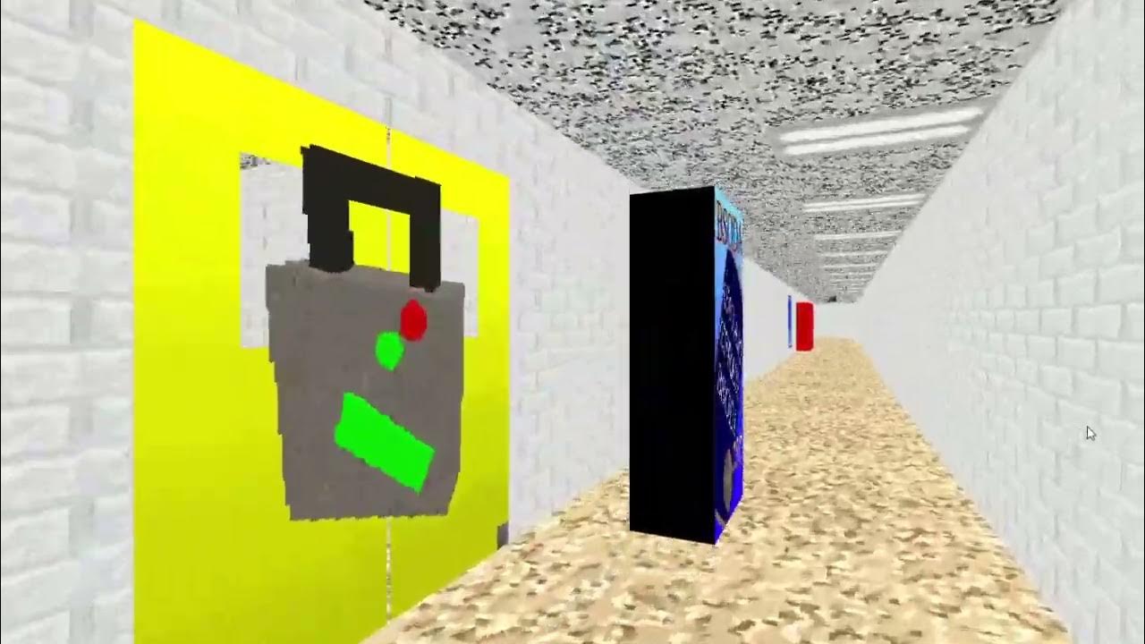 Pushable Vending Machine In Baldi's Basics - YouTube
