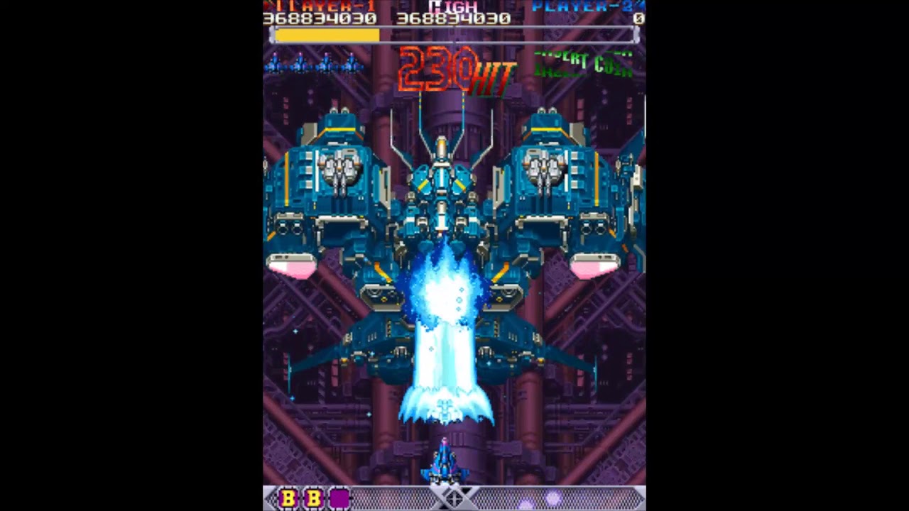 Dodonpachi 2-6 boss no miss 3 bombs - YouTube