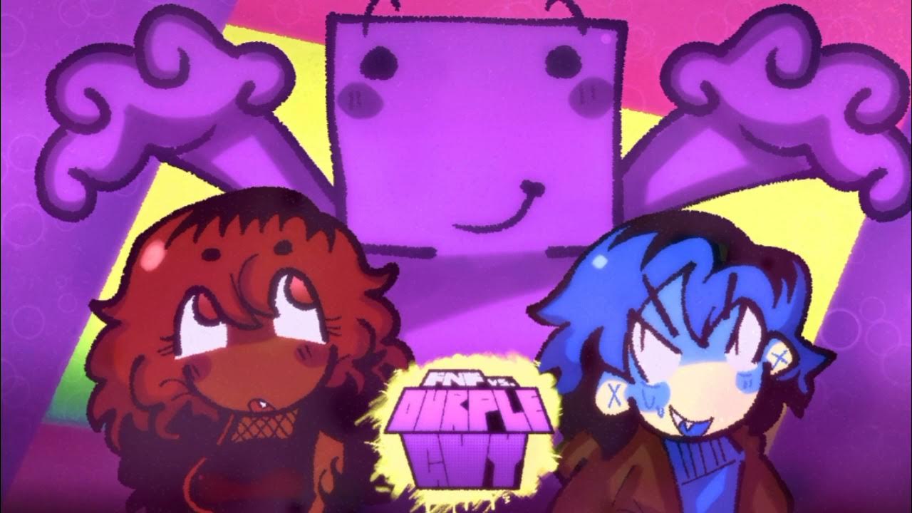 Fnf Ourple Guy V3 Ost Yes Friend Youtube
