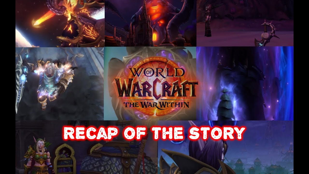 World of Warcraft: The War Within - Recap of the story so far Cutscene ...