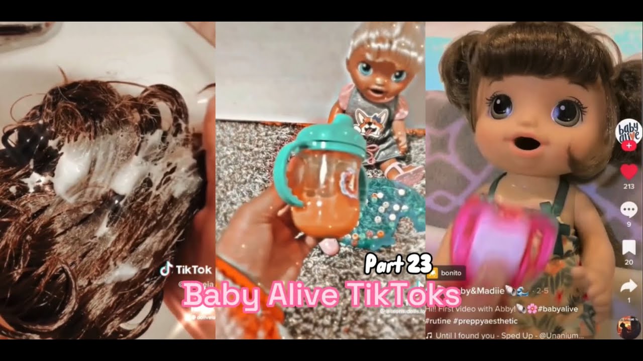 Preppy baby alive tiktok compilation #23 🌈 (Credit to the makers of the ...