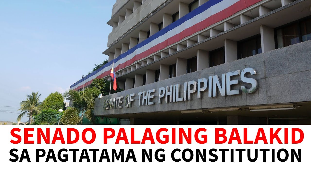 SENADO PALAGING BALAKID SA PAG UPDATE NG SALIGANG BATAS - YouTube