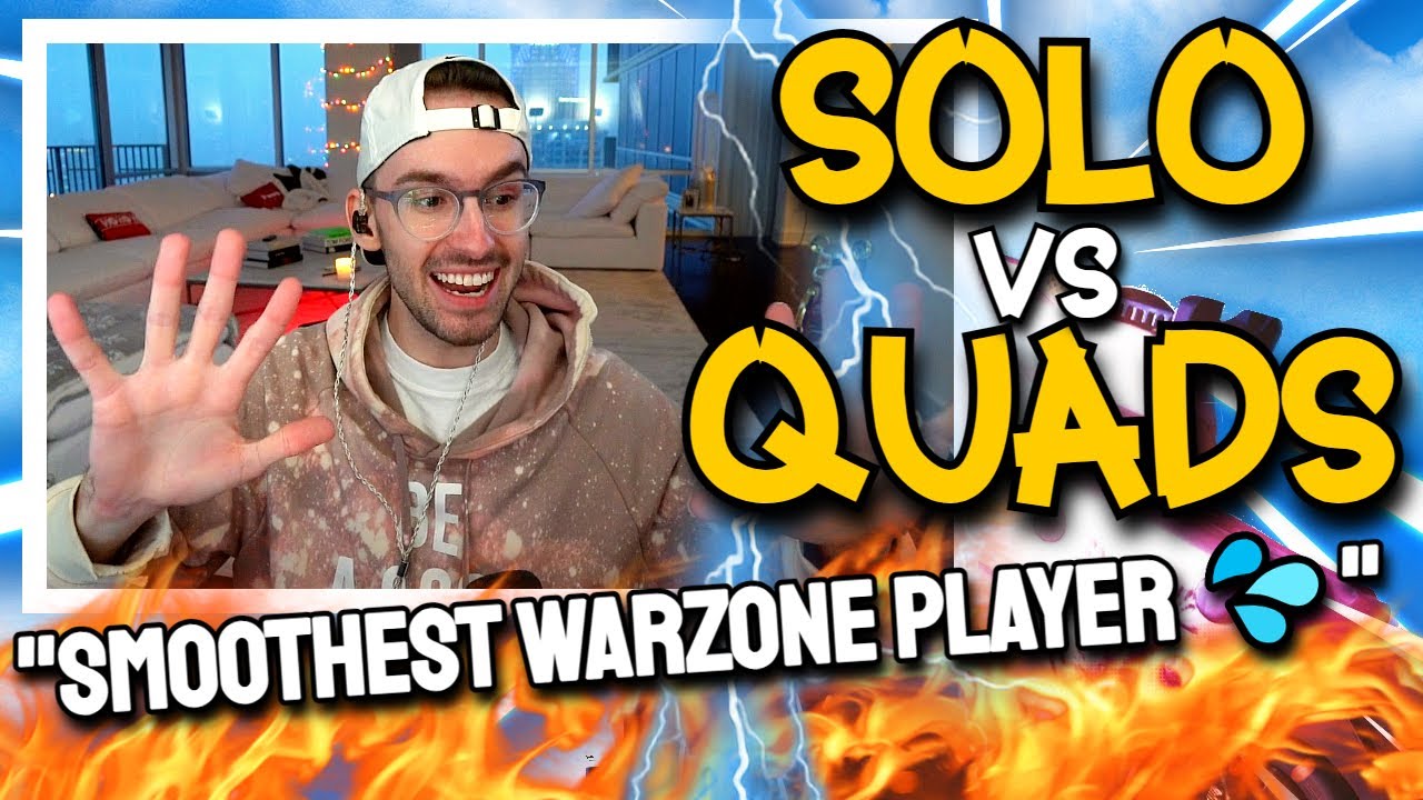*NEW* WARZONE 2.0 Joewo Smoothest Warzone Player 💦 / Solo VS Quads ...