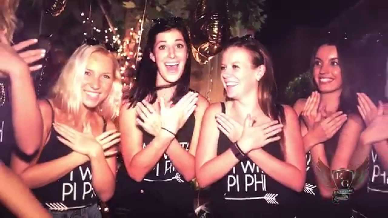 UCLA Pi Beta Phi 'Bid Night' - YouTube