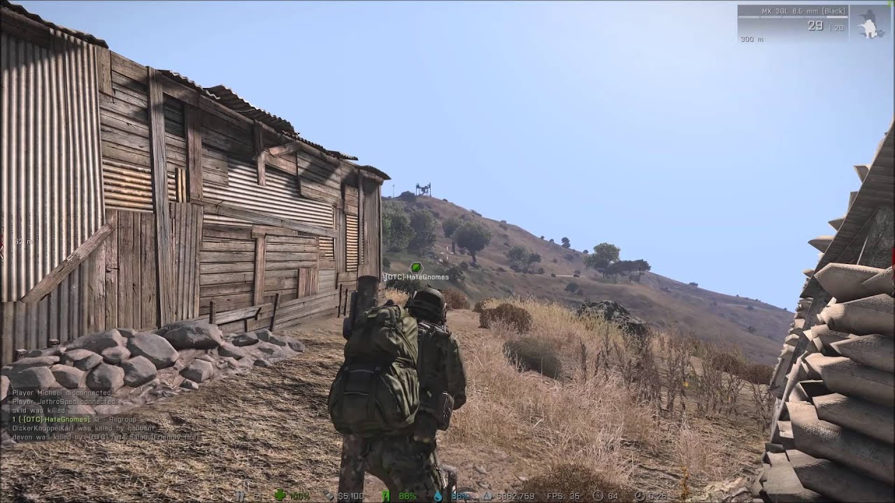 MX 3GL Arma 3, 1 Tap - YouTube