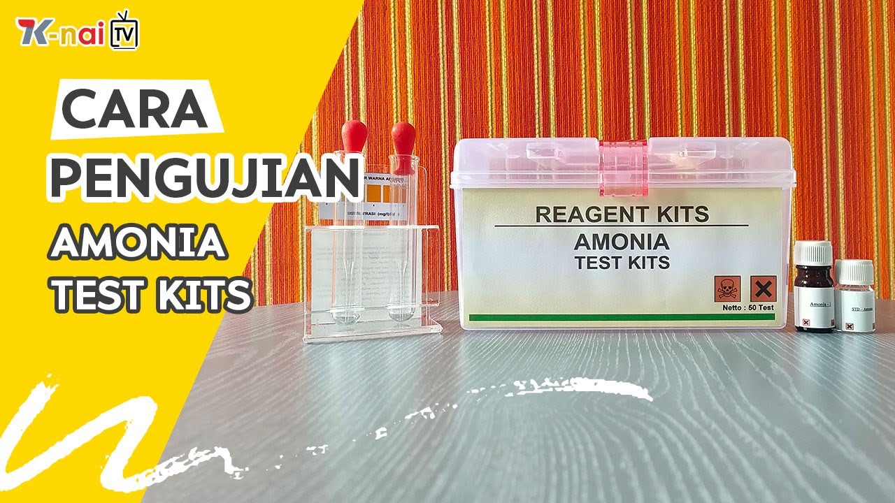 Amonia Test Kits - Prosedur Pemeriksaan (Cara Pengujian) - YouTube