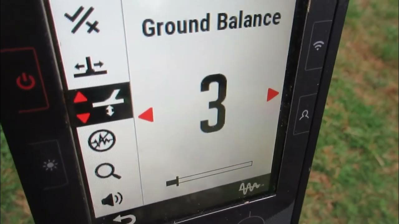Minelab Manticore --Ground Balance/Auto Ground Tracking info - YouTube