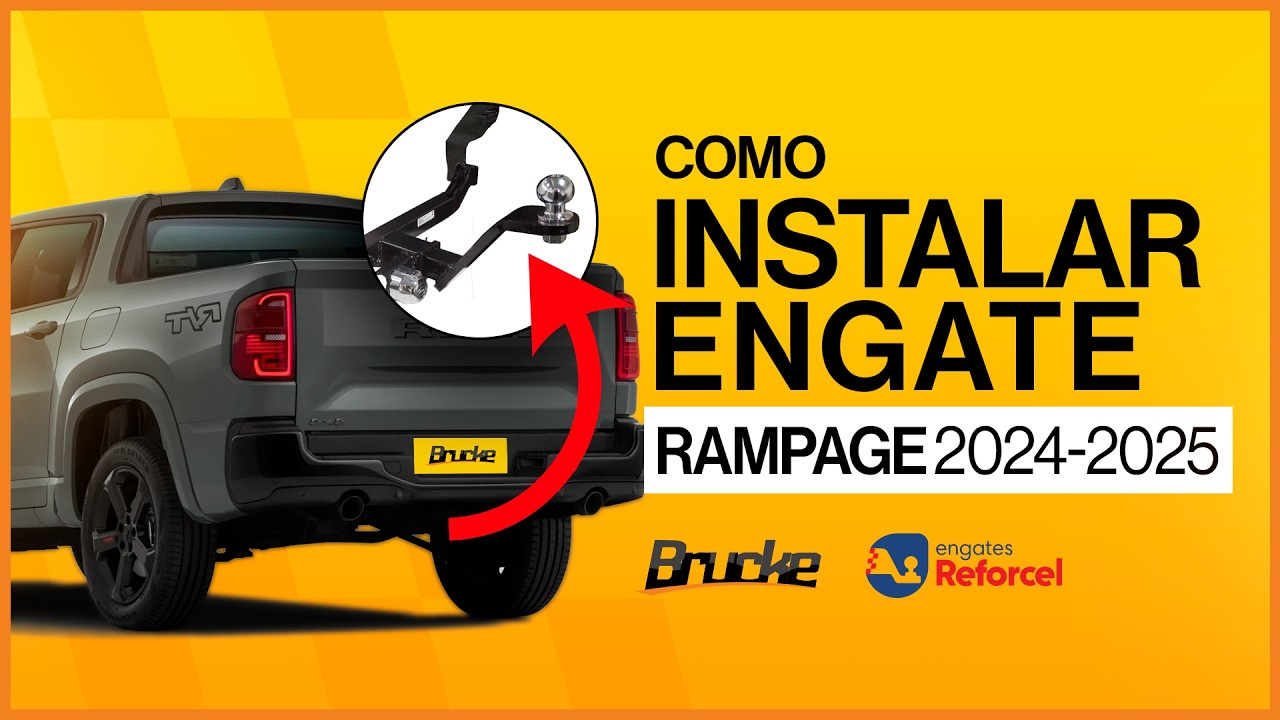 Instalação de Engate: Rampage 2024-2025 | [DG1005] Engates Brucke - YouTube