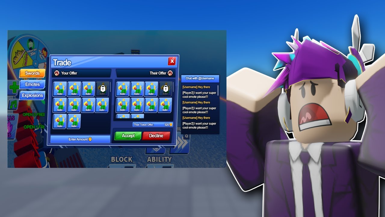 Blade Ball Trading Update! - YouTube