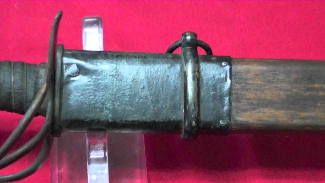 Confederate Sword made by Kraft Goldschmidt & Kraft - YouTube