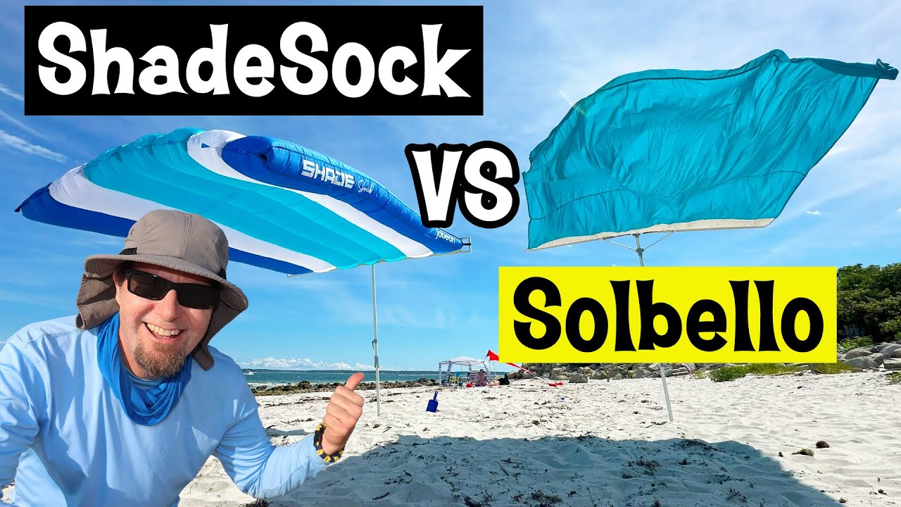 ShadeSock vs. Solbello Beach Shade (Comparison) Review - YouTube