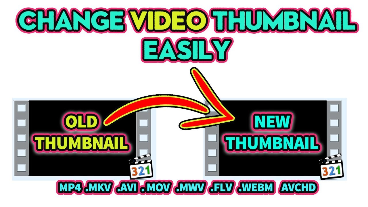 How to Add or Change the Video Thumbnail on Windows 2023 | Change ...