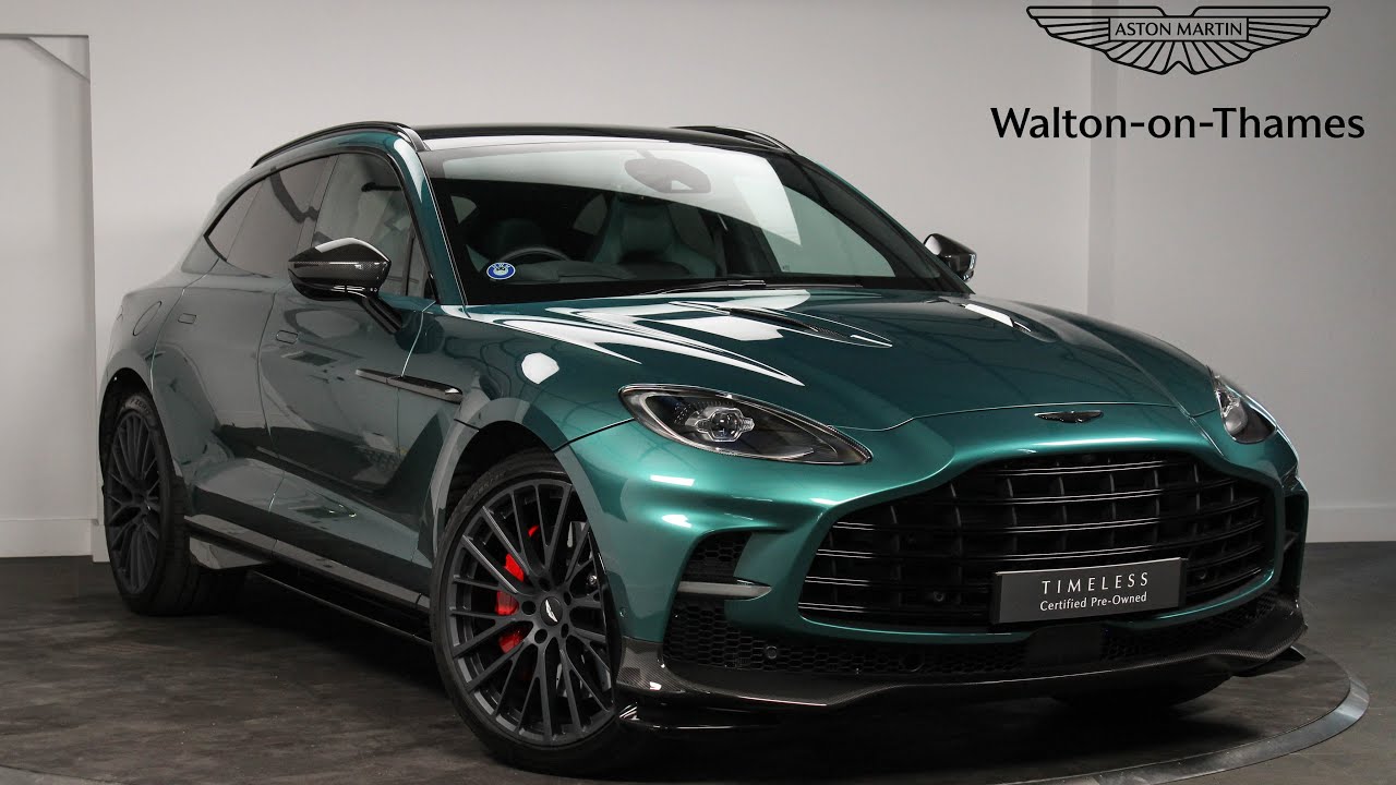 A Fully Loaded Aston Martin DBX 707 Finished in Aston Martin Racing ...