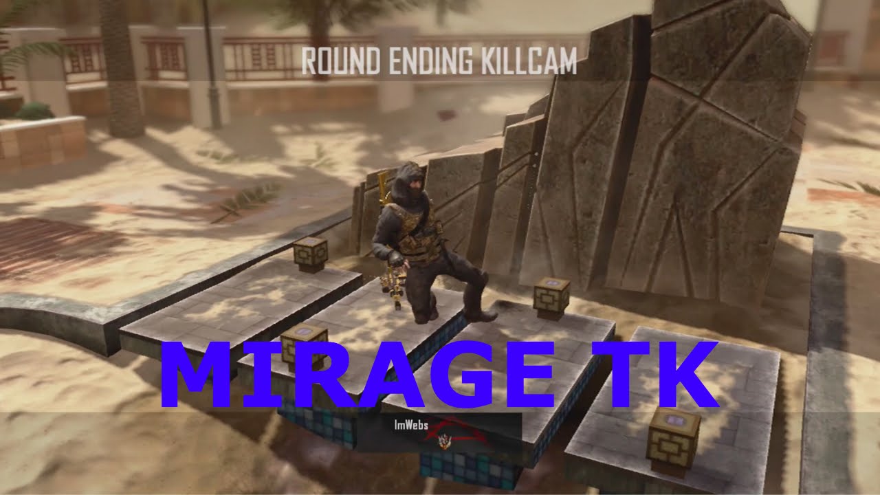 BO2 Mirage Tomahawk Trickshot S&D - YouTube