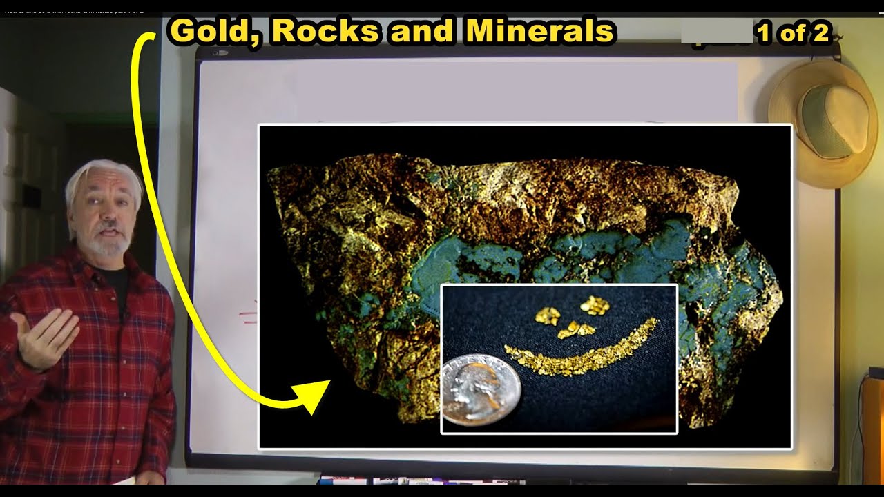How to find gold with rocks & minerals part 1 of 2 - YouTube
