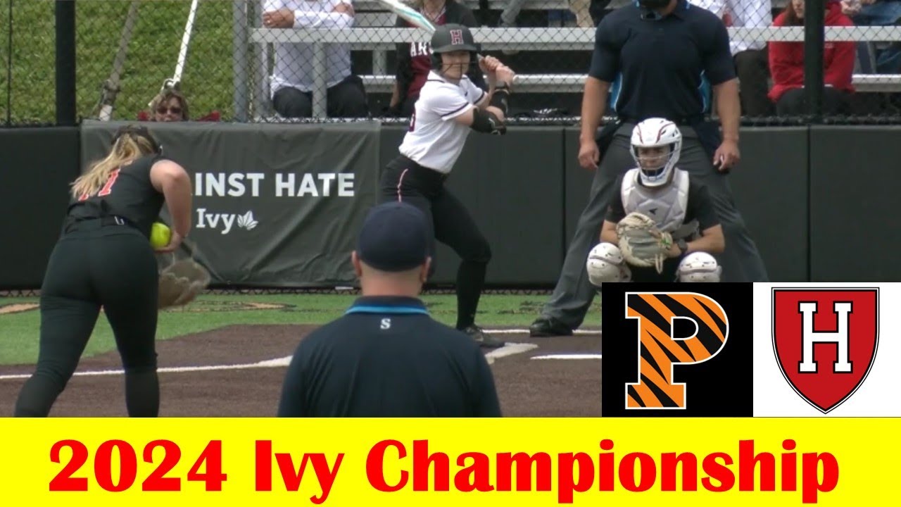 Harvard vs Princeton Softball Game Highlights, 2024 Ivy Championship ...