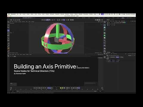 Building an Axis Primitive - C4D Scene Nodes for TDs [Tutorial] - YouTube