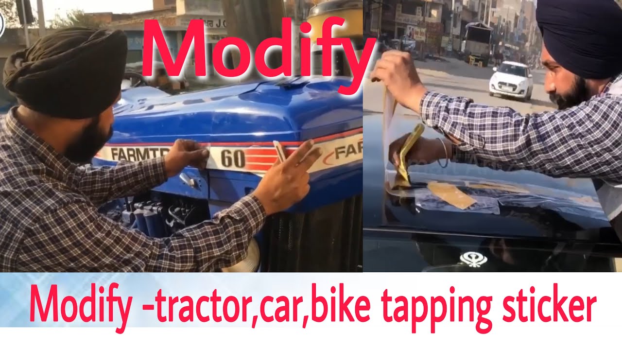 Modify with tapping | car | bike | tractor | tapping | tractor ...